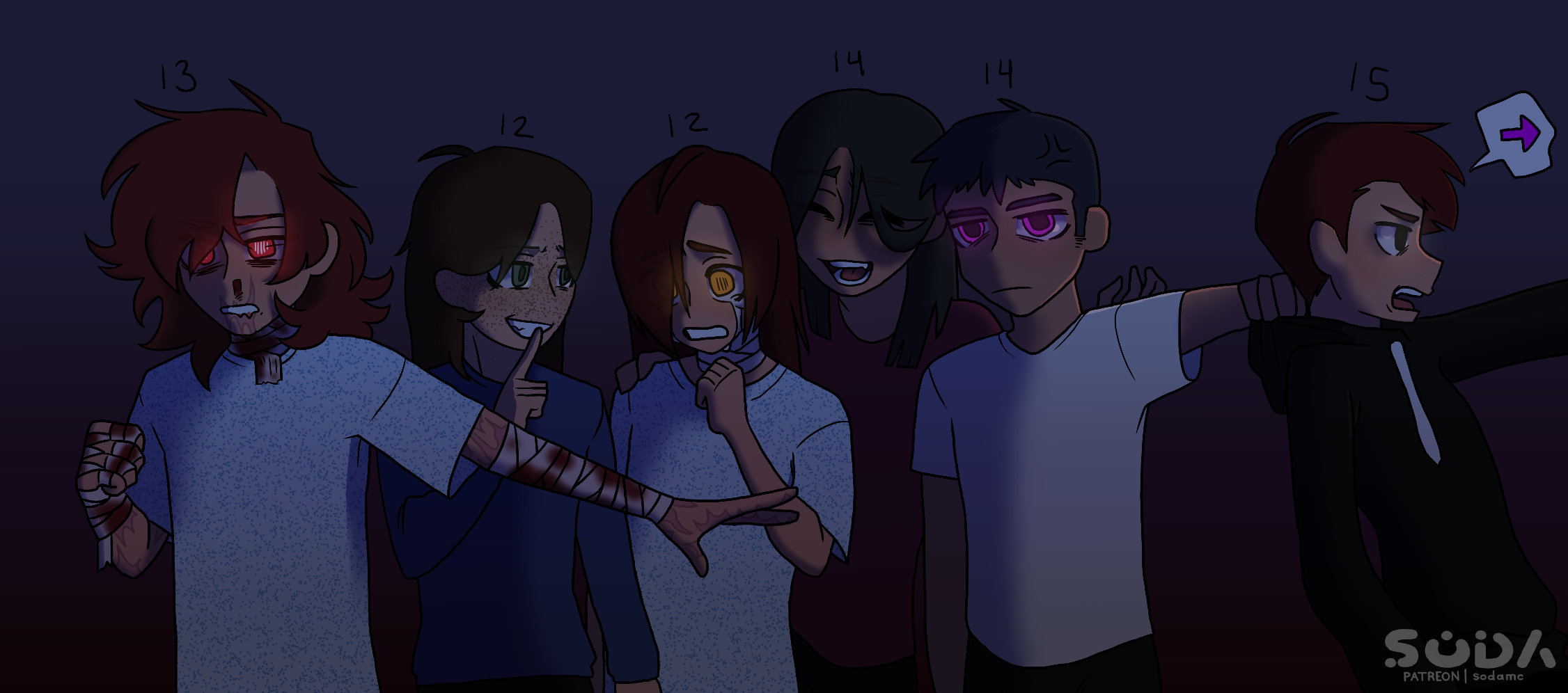 The Sodas College AU