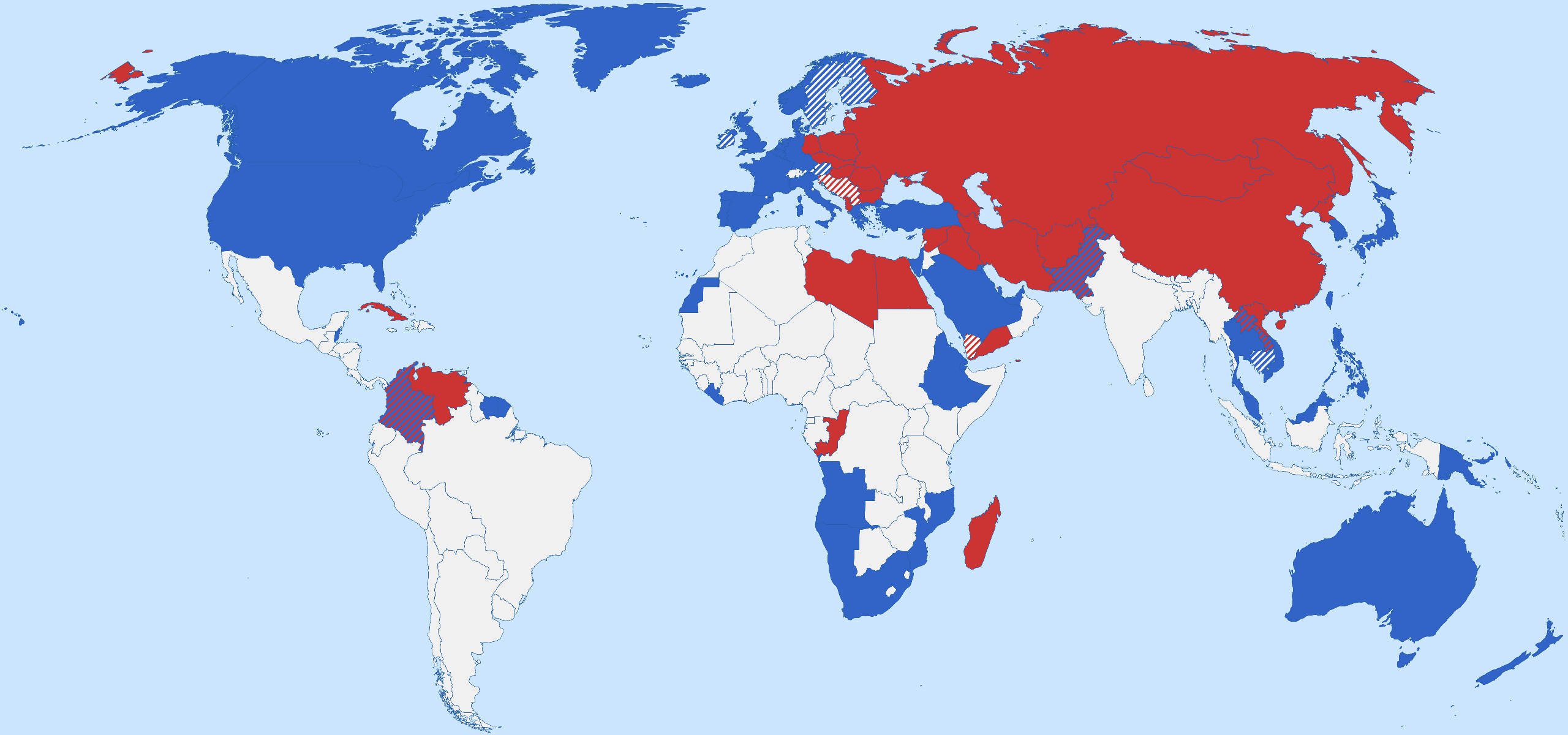 Cold war countries